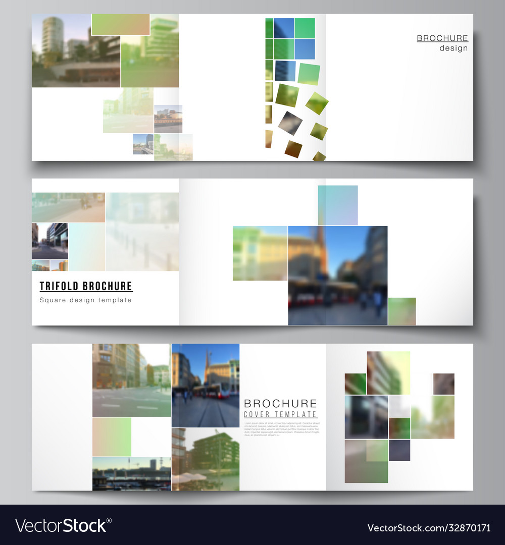 Layout square format covers design Royalty Free Vector Image