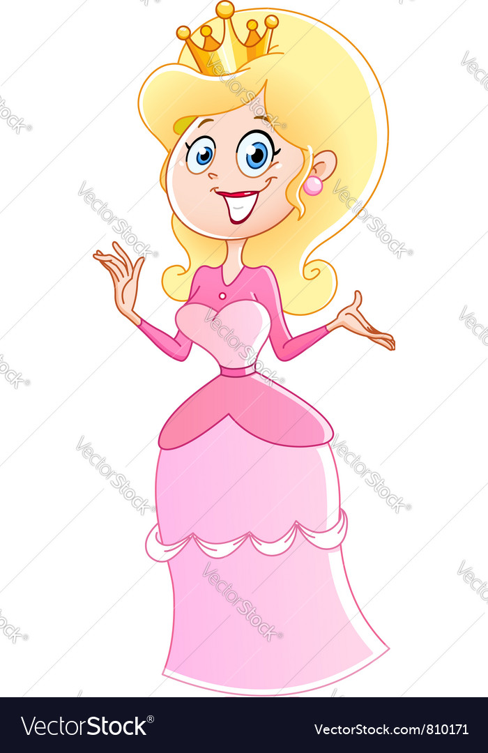 Princess Royalty Free Vector Image - VectorStock