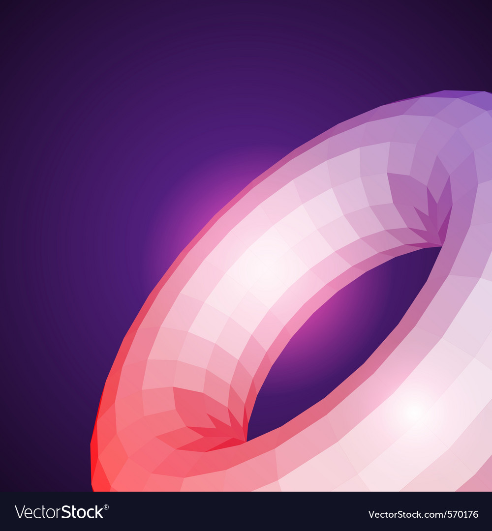 Abstract ring background Royalty Free Vector Image