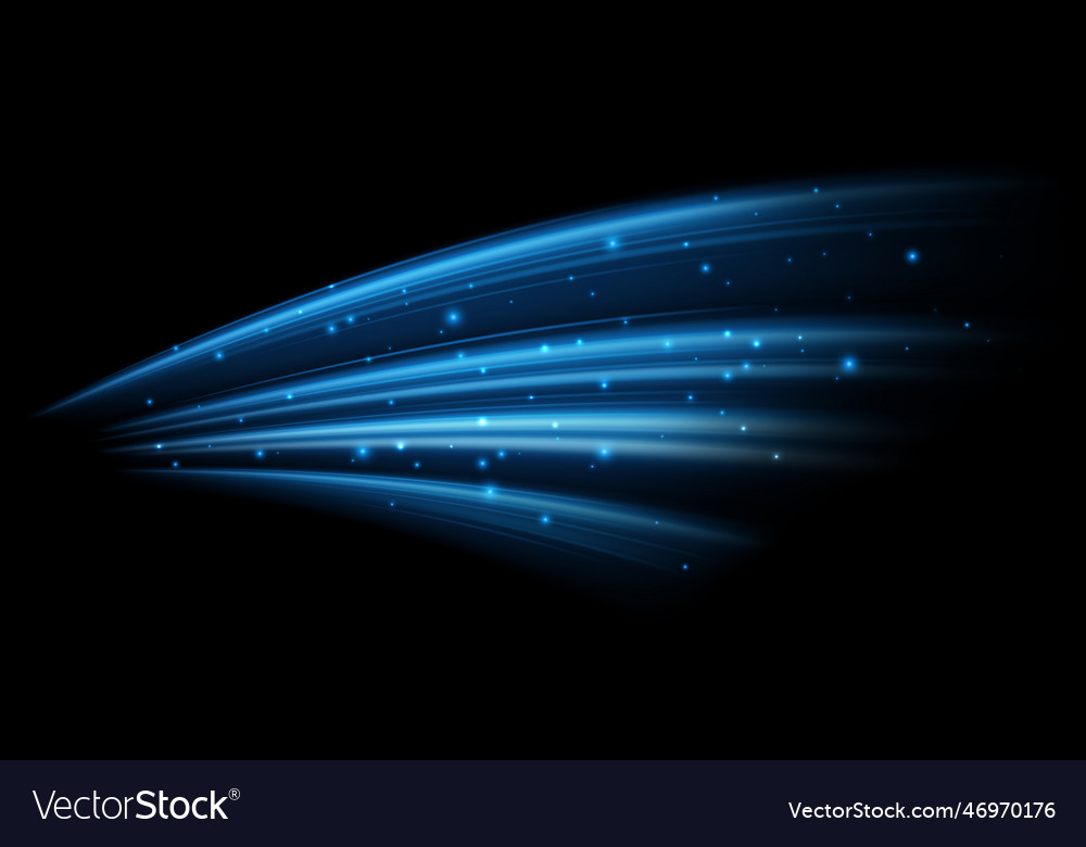 Blowing air flow effect breeze Royalty Free Vector Image