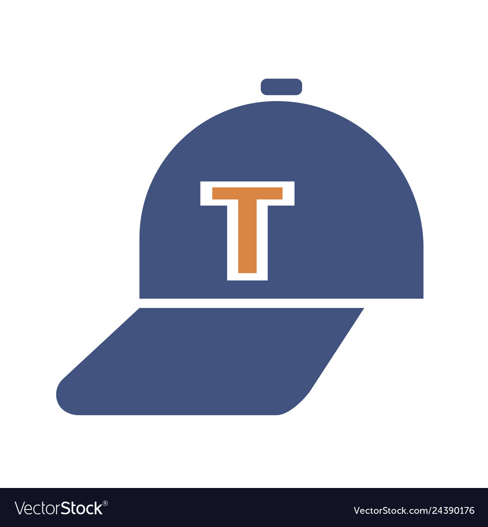 Cap flat Royalty Free Vector Image - VectorStock