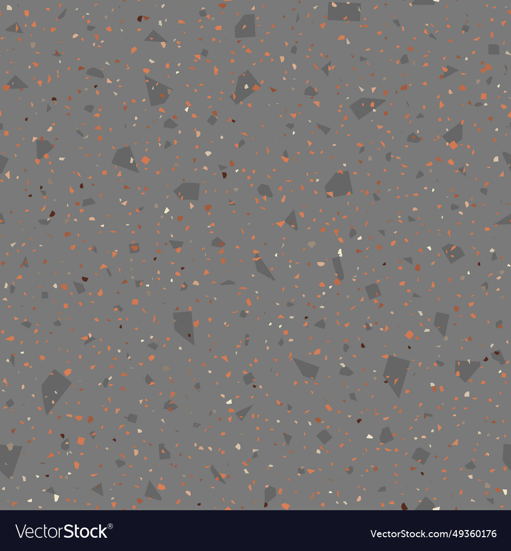 Seamless ceramic tile floor pattern terrazzo Vector Image