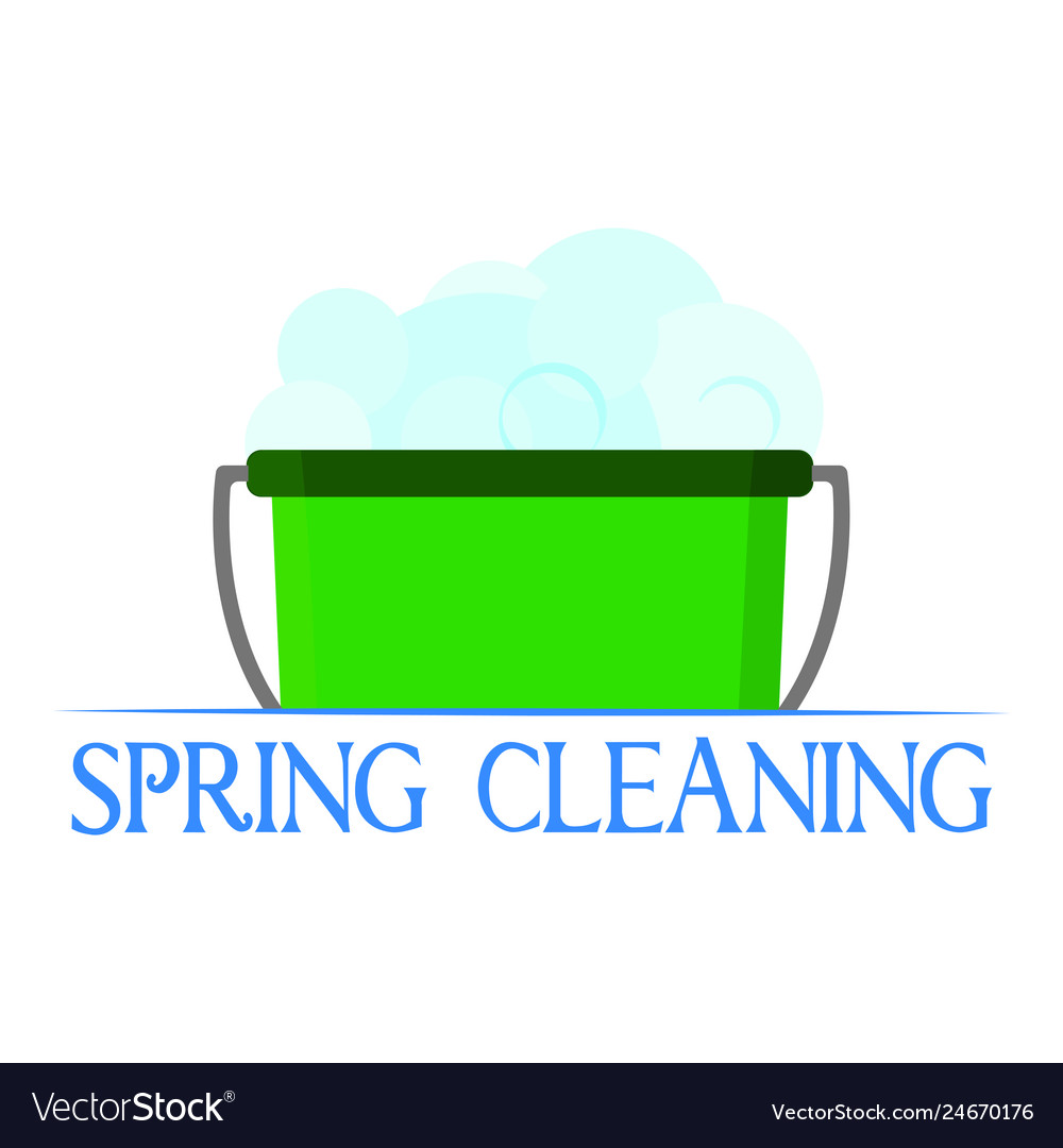 Spring cleaning background Royalty Free Vector Image