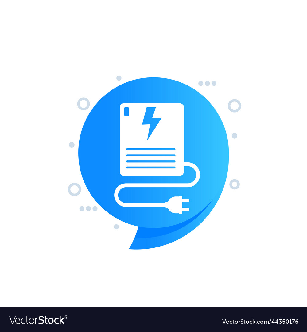 Ups uninterruptible power supply icon Royalty Free Vector Ups uninterruptible power supply icon Royalty Free Vector