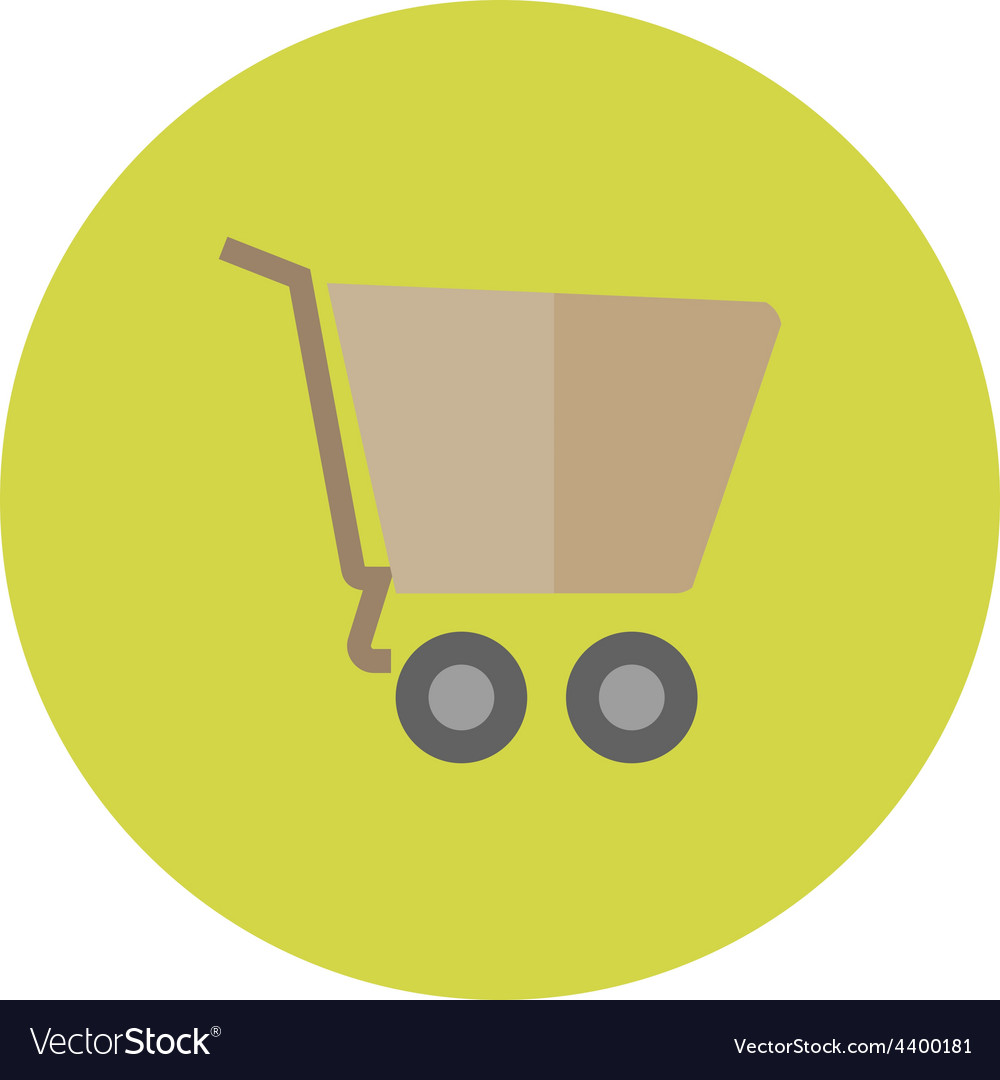 Empty cart Royalty Free Vector Image - VectorStock