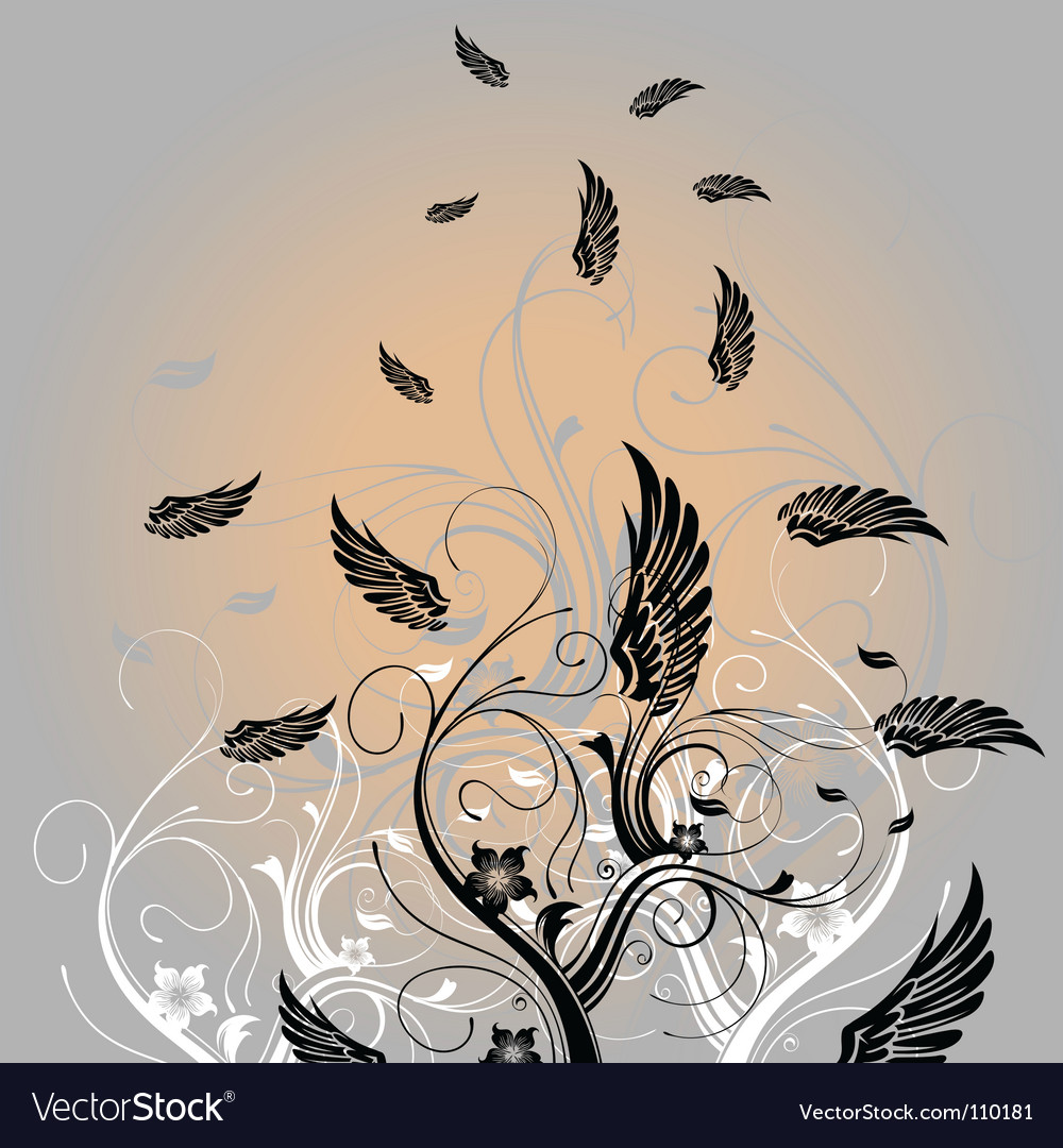 Wings Royalty Free Vector Image - VectorStock
