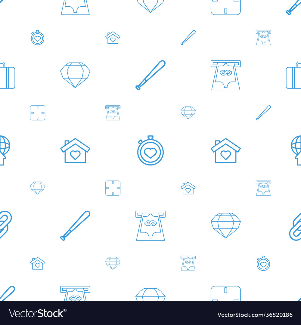 Icon icons pattern seamless white background Vector Image