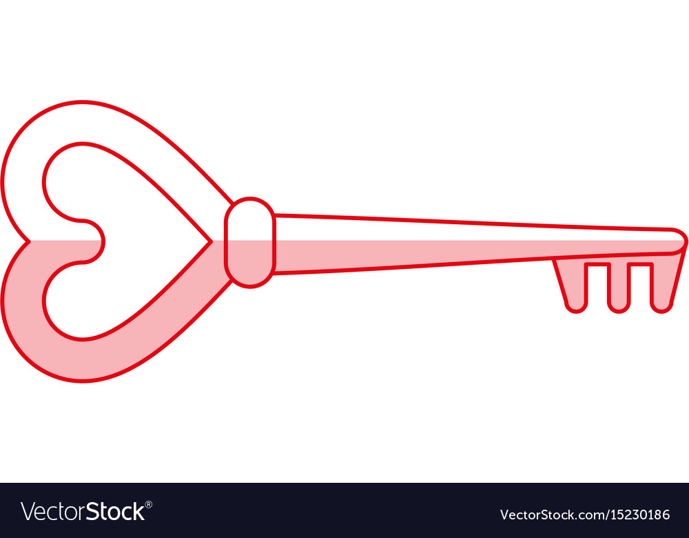 Key shadow Royalty Free Vector Image - VectorStock