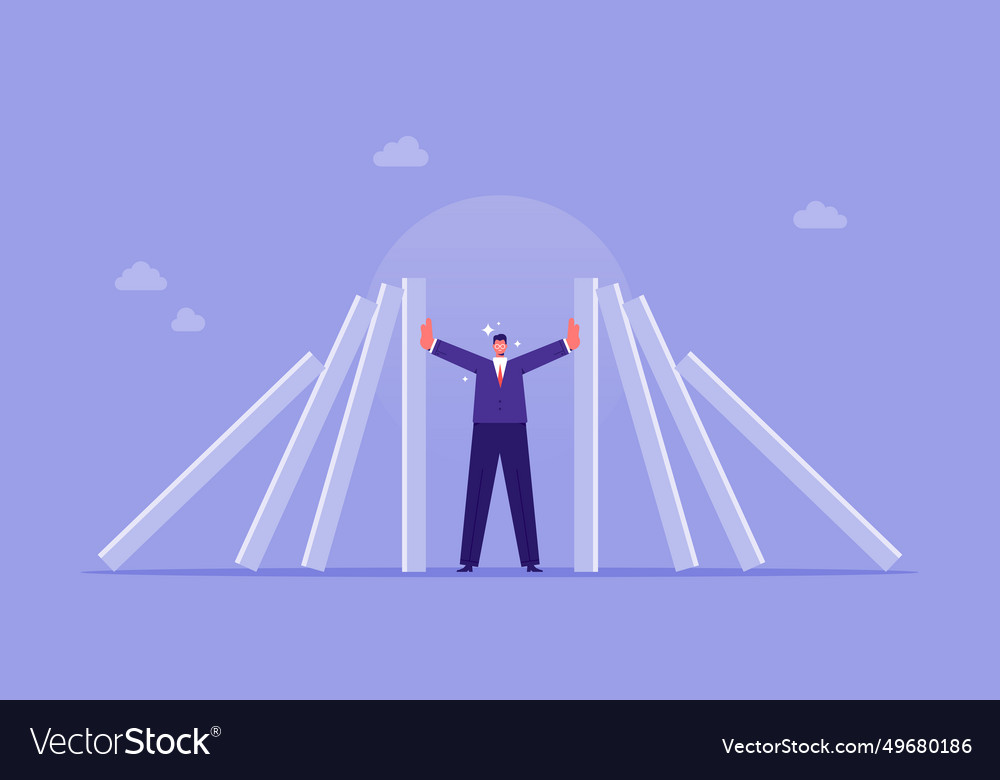 Risk and crisis management concept Royalty Free Vector Image Risk and crisis management concept Royalty Free Vector Image