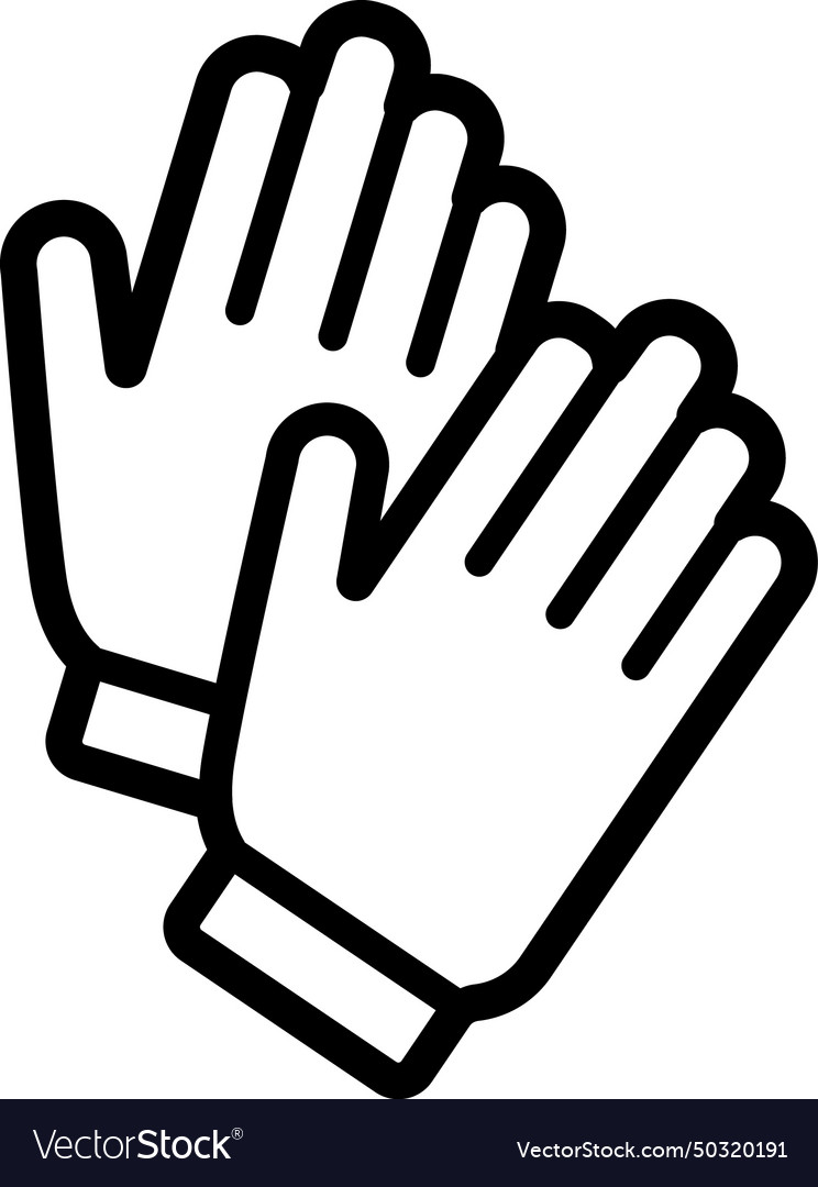 Gloves Royalty Free Vector Image - VectorStock