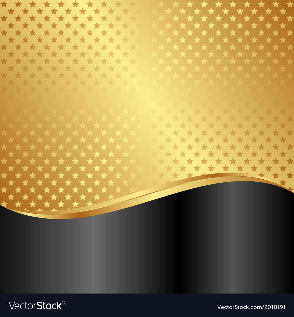 Golden background Royalty Free Vector Image - VectorStock