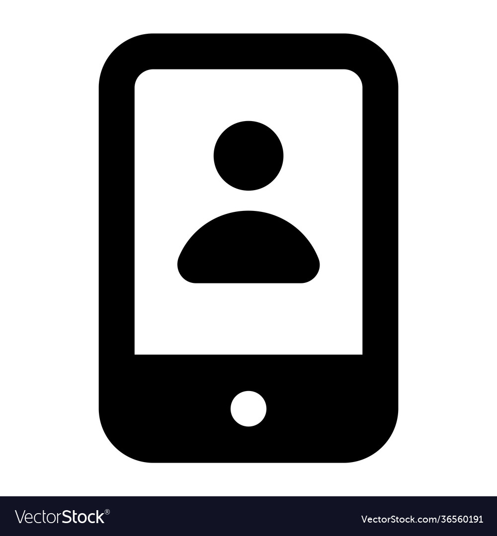Mobile user Royalty Free Vector Image - VectorStock