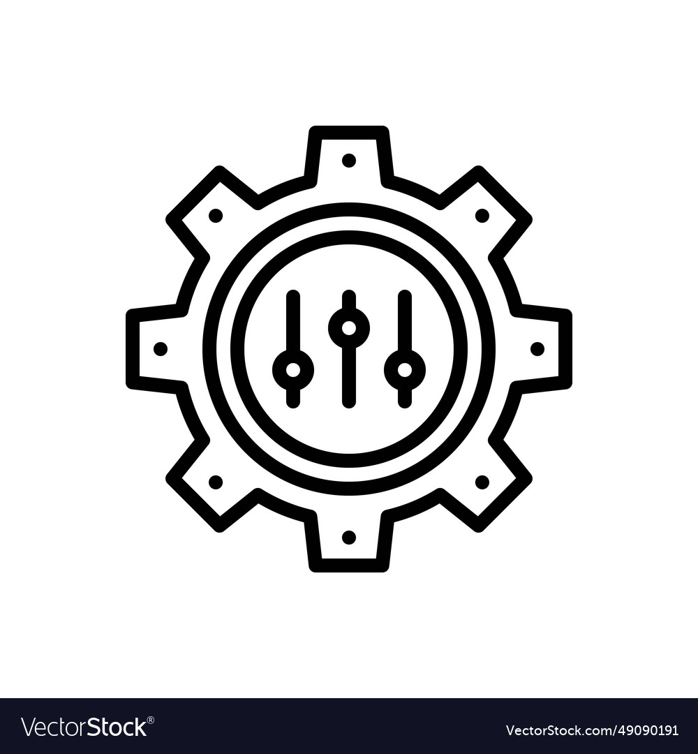 Setting Royalty Free Vector Image - VectorStock