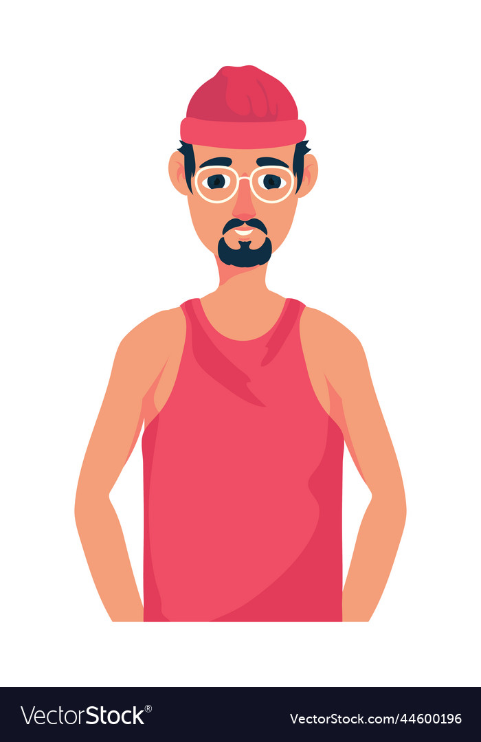 Cute guy design Royalty Free Vector Image - VectorStock