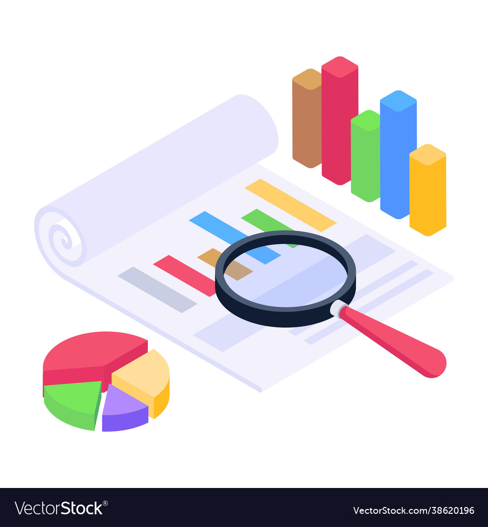 Data analysis Royalty Free Vector Image - VectorStock