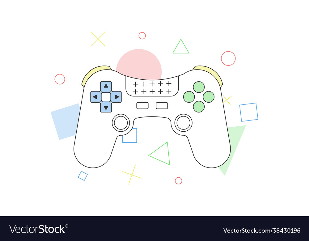 Game controller Royalty Free Vector Image - VectorStock