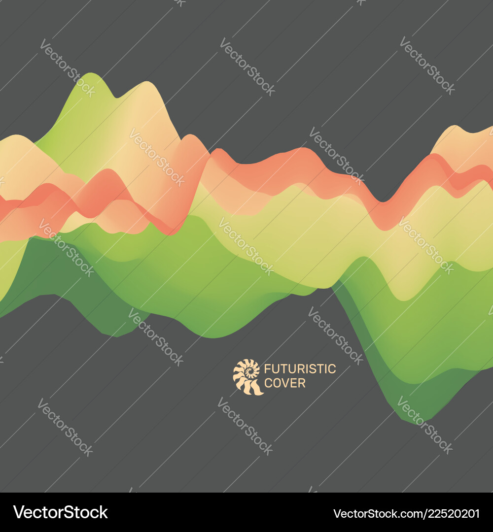 Abstract background with dynamic effect Royalty Free Vector