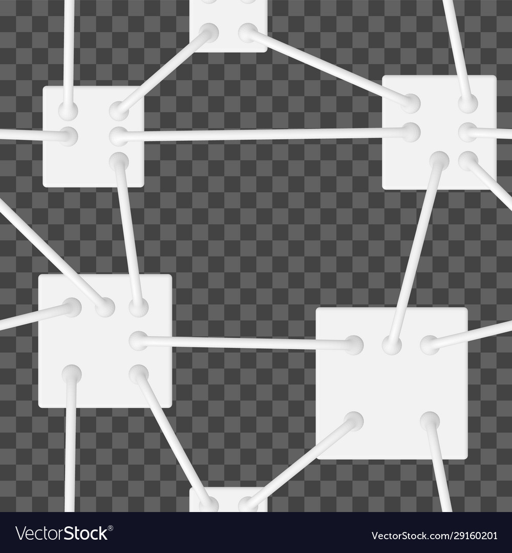Eps10 seamless pattern white cubes Royalty Free Vector Image