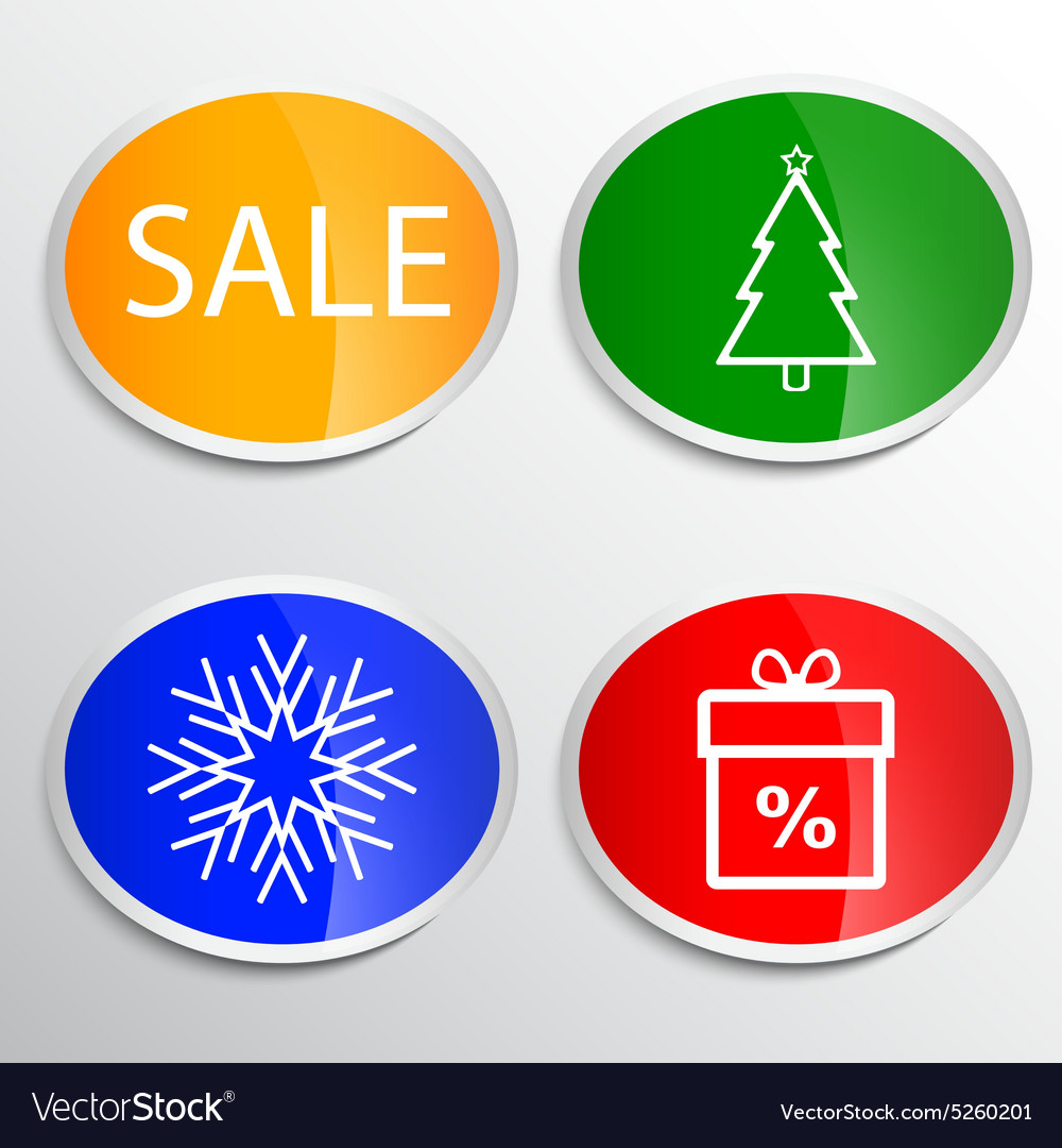 Sticker Royalty Free Vector Image - VectorStock