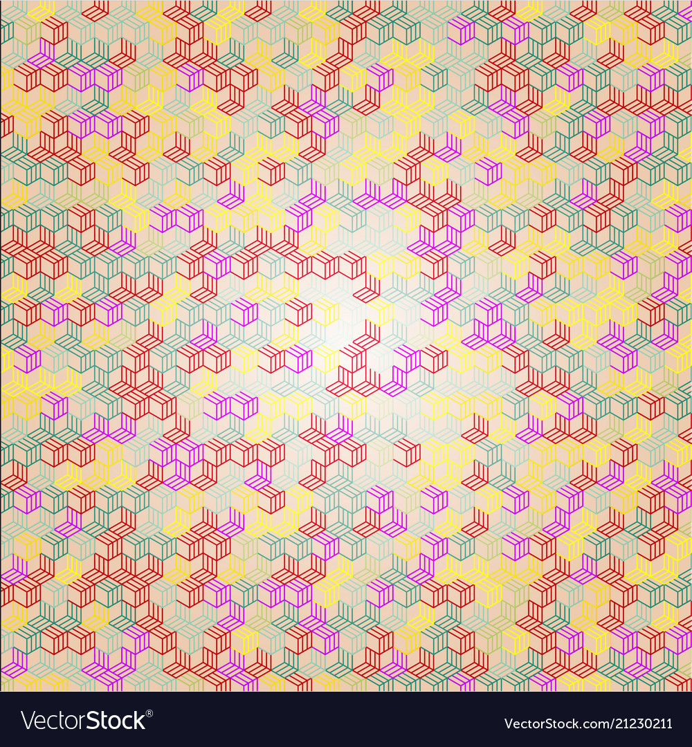 Abstract triangle pattern background advertising Vector Image