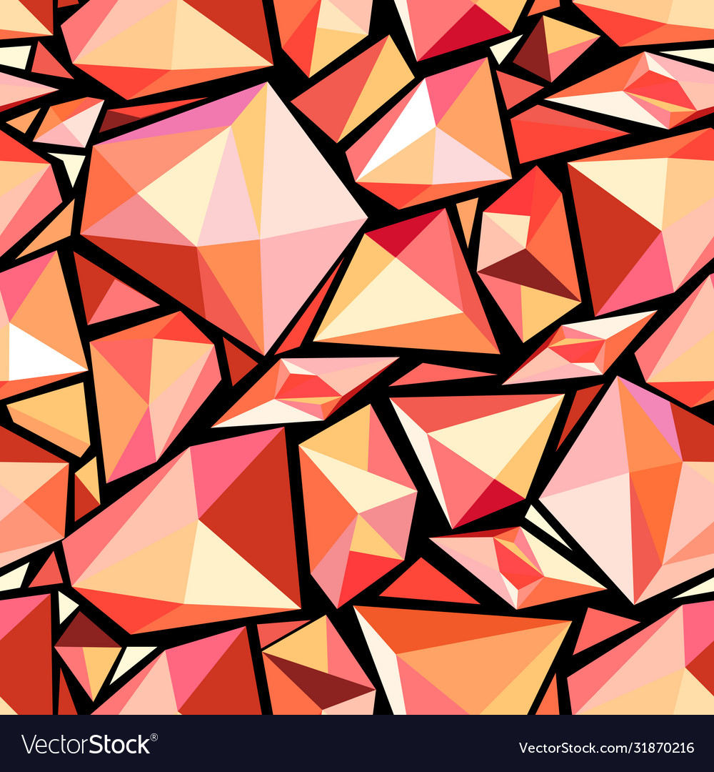 Abstract pattern polygons Royalty Free Vector Image