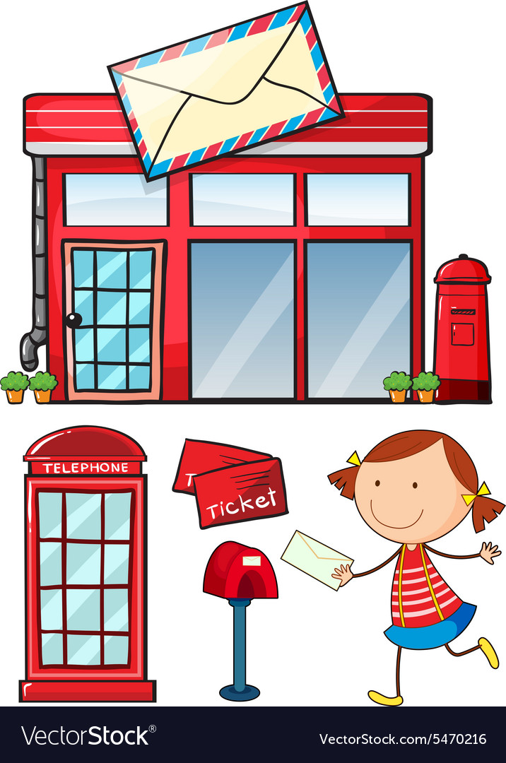 Postal Royalty Free Vector Image - VectorStock