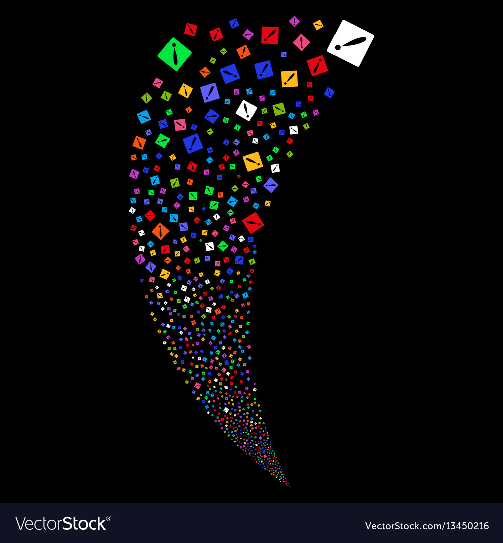 Problem random stream Royalty Free Vector Image