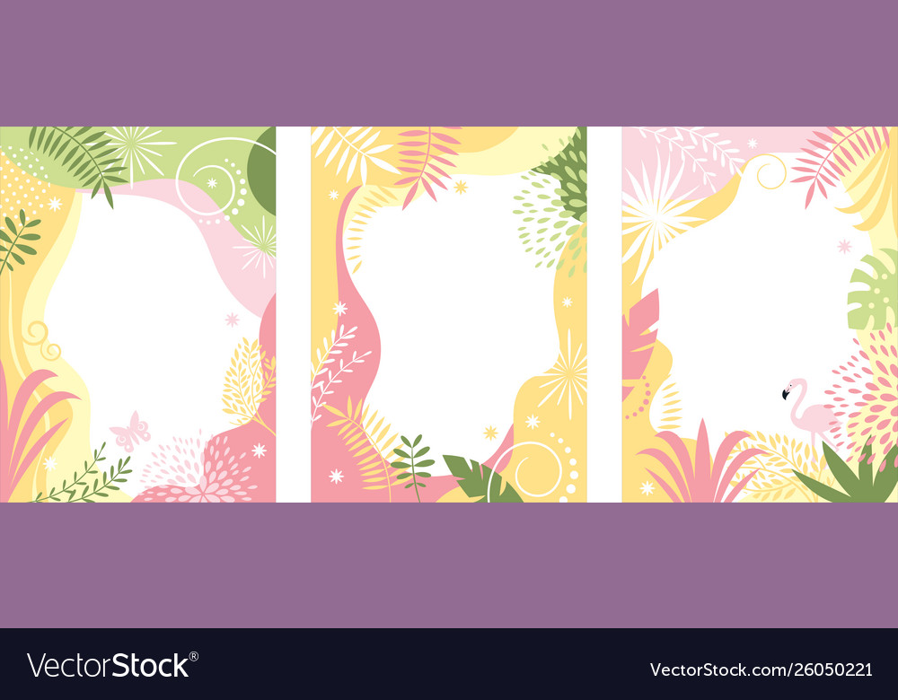 Collection abstract background Royalty Free Vector Image
