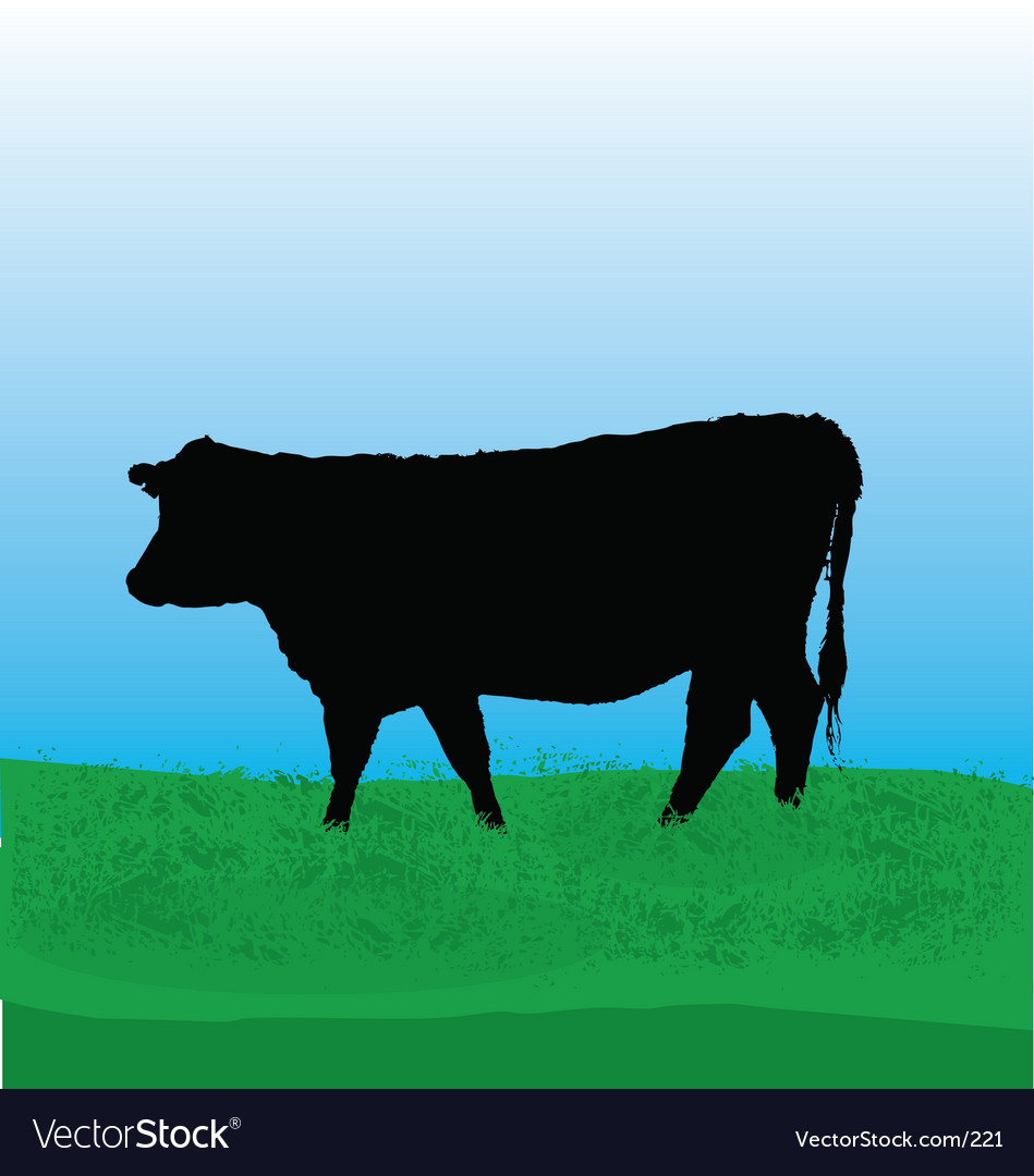 Cow Royalty Free Vector Image - VectorStock