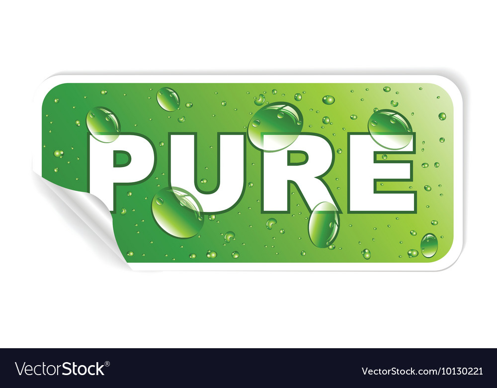 Environmental sticker Royalty Free Vector Image