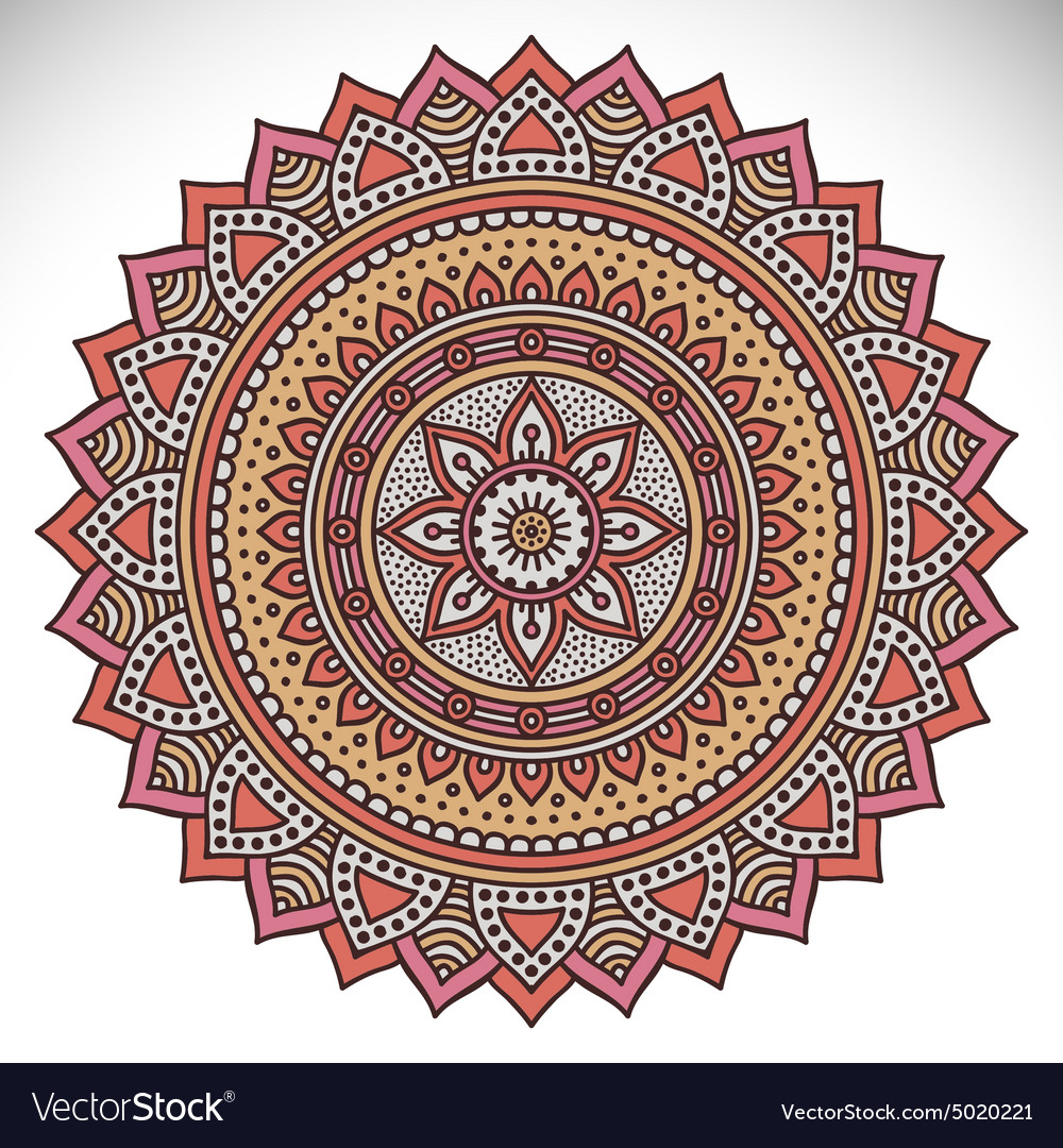 Mandala Royalty Free Vector Image - VectorStock