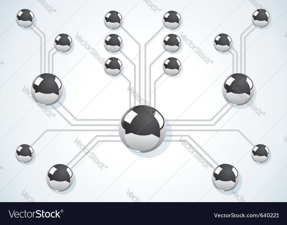 Metal balls Royalty Free Vector Image - VectorStock