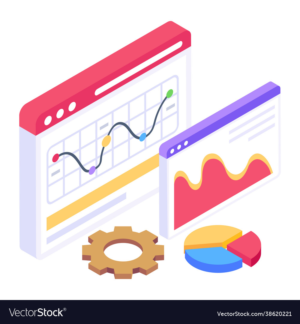 Web analytics Royalty Free Vector Image - VectorStock