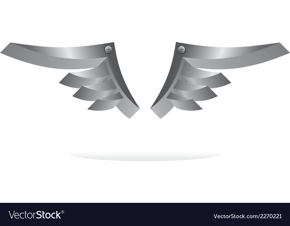 Wing art Royalty Free Vector Image - VectorStock