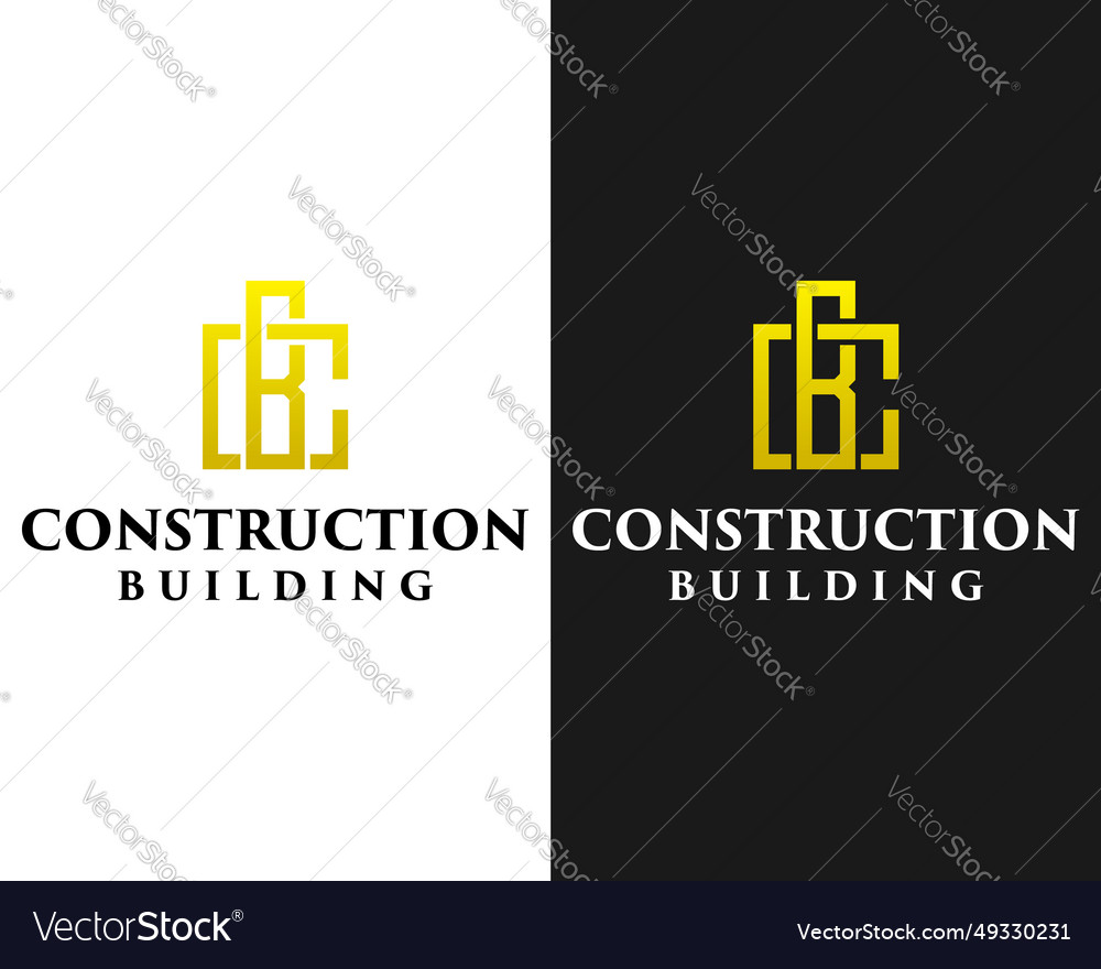 Cb logo Royalty Free Vector Image - VectorStock