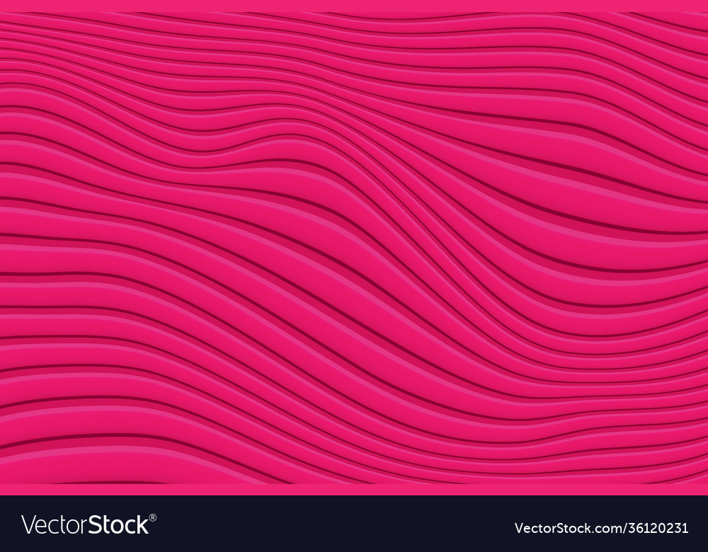 Red background with wavy pattern Royalty Free Vector Image