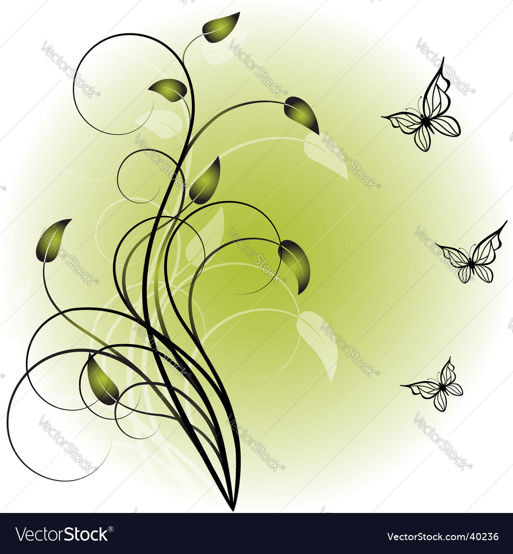 Green background Royalty Free Vector Image - VectorStock