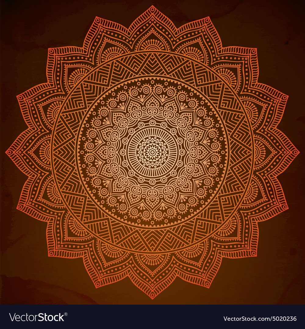 Mandala Royalty Free Vector Image - VectorStock