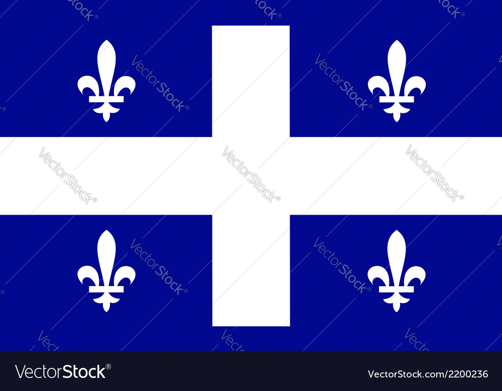 Quebec Royalty Free Vector Image - VectorStock