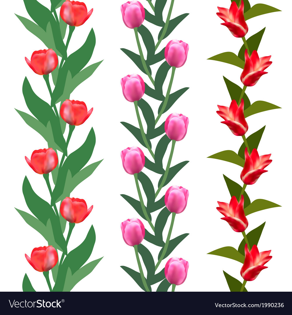 Seamless patterns set Royalty Free Vector Image