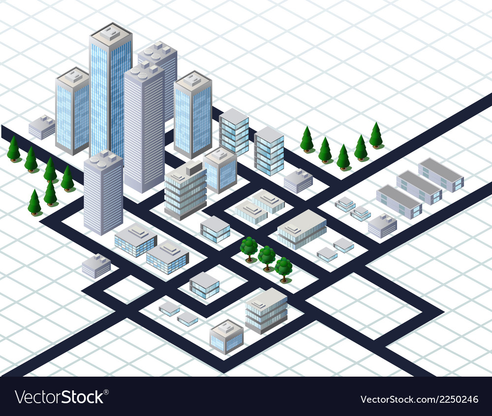 Buildings Royalty Free Vector Image - VectorStock