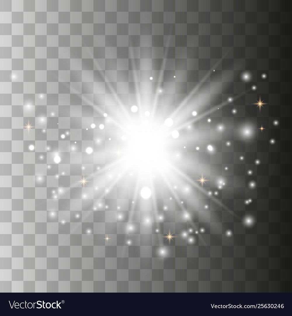 Glow light effect Royalty Free Vector Image - VectorStock