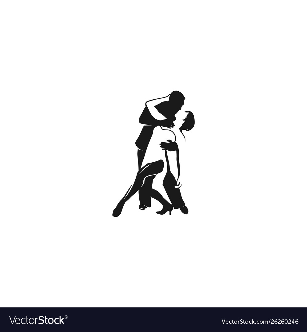 Tango dancing Royalty Free Vector Image - VectorStock