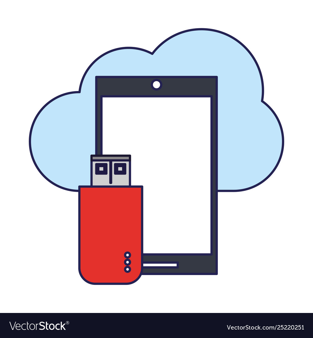 Technology software tools cartoon Royalty Free Vector Image