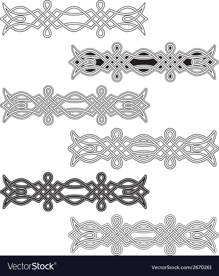 Celtic knot Royalty Free Vector Image - VectorStock