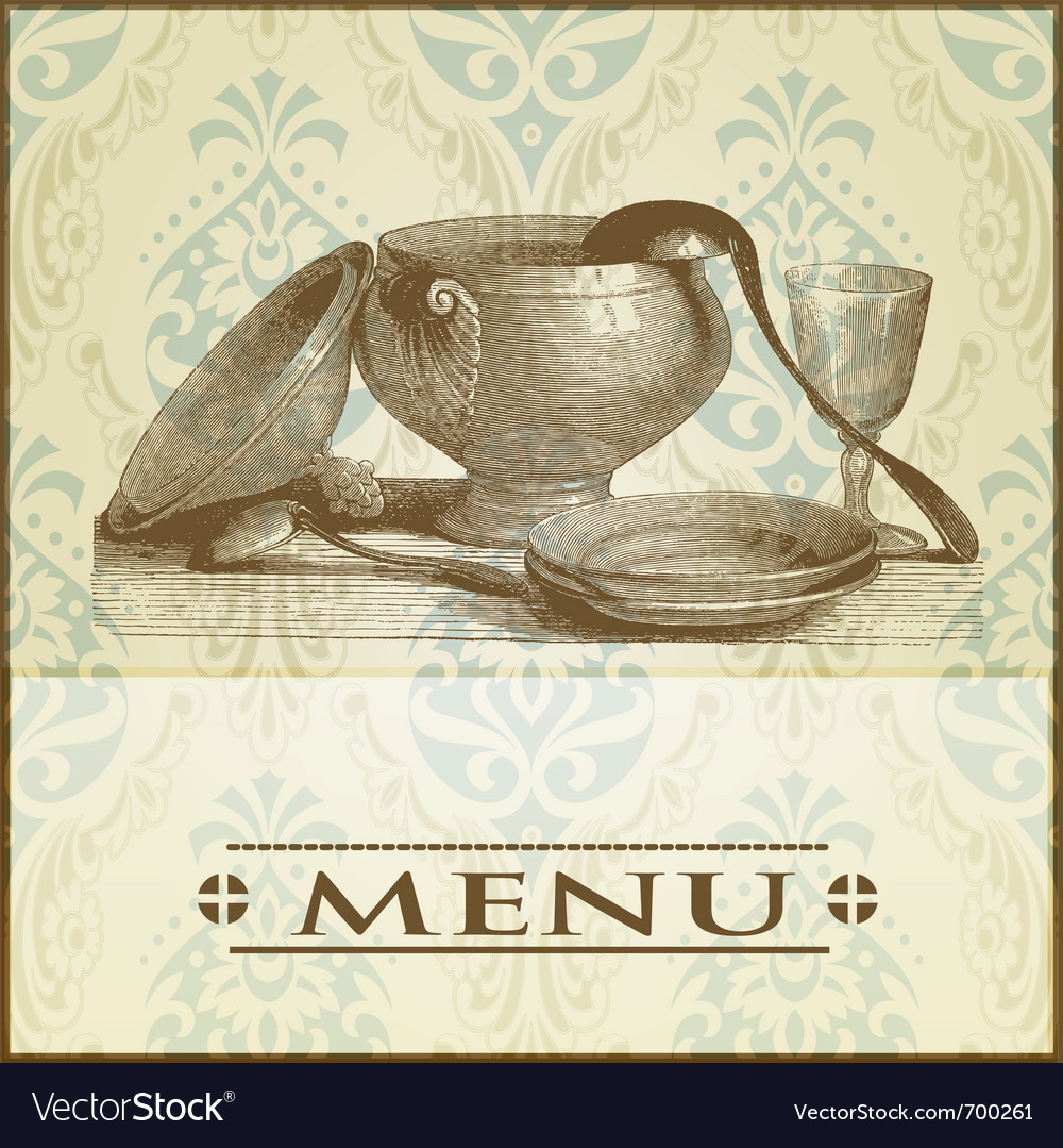Menu background Royalty Free Vector Image - VectorStock