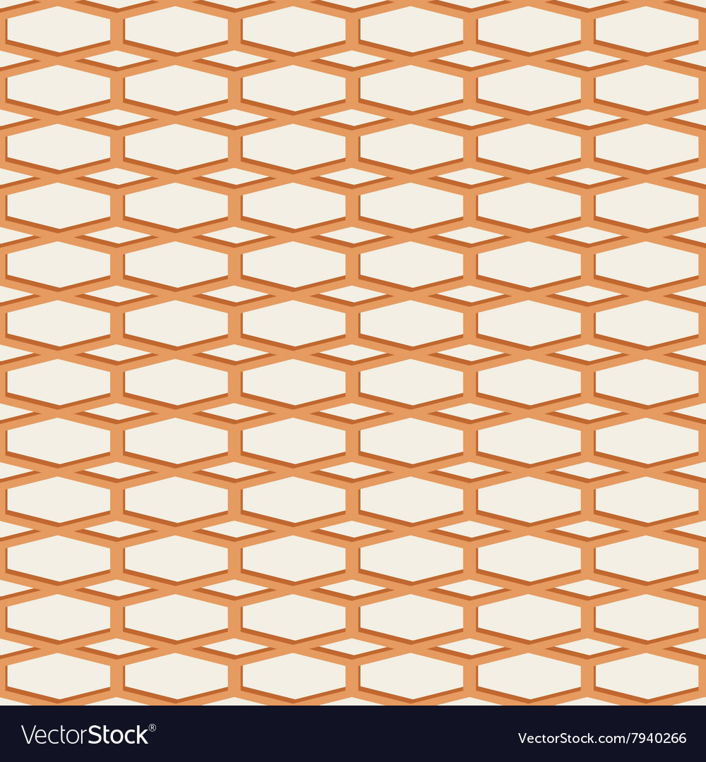Geometry hexagonal seamless pattern Royalty Free Vector