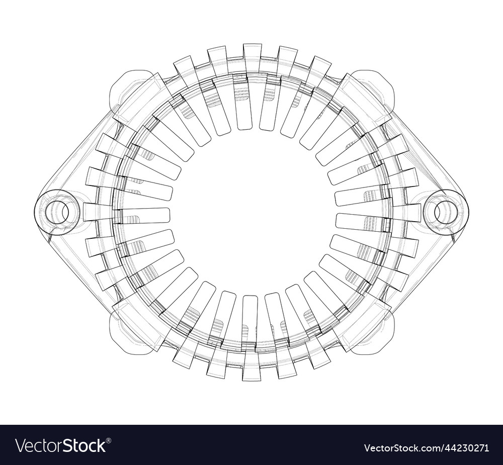 Car generator Royalty Free Vector Image - VectorStock