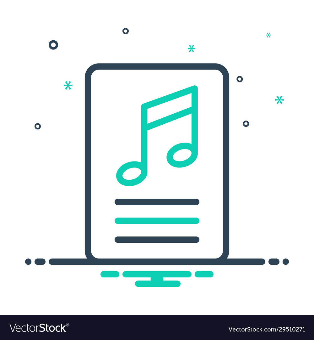 Lyric Royalty Free Vector Image - VectorStock