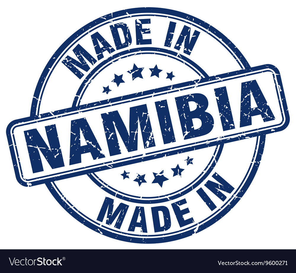 Made in namibia Royalty Free Vector Image - VectorStock